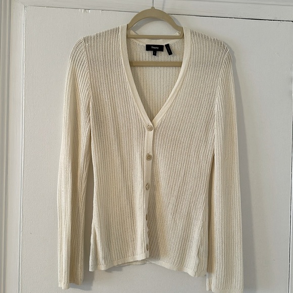 Theory | Sweaters | Theory Knit Vneck Cardigan | Poshmark
